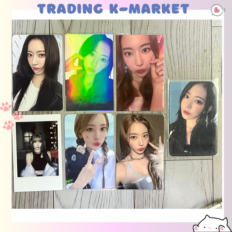 Photocard Sakura LESSERAFIM chính hãng [Tiệm tạp hoá KPOP] | Shopee ...