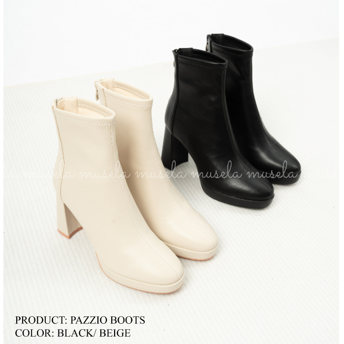 La muse- Boots da đế flatform tôn dáng cho nữ Pazzio | Shopee Việt Nam