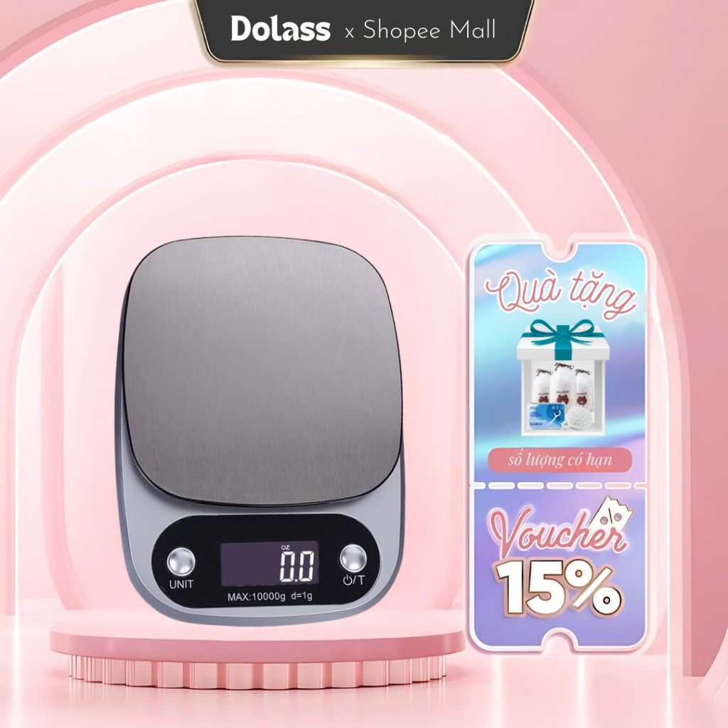 Cân Tiểu Ly Điện Tử KANIC Định Lượng 5kg - 10kg Độ Chính Xác Cao, Cân Tiểu Ly Điện Tử Hợp Kim ...