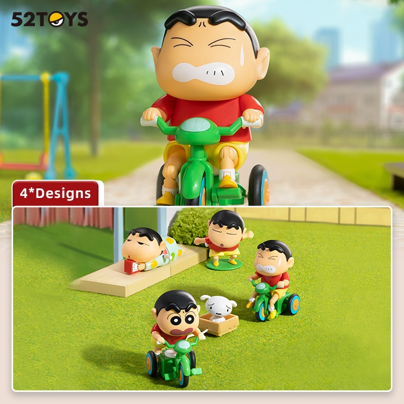 52TOYS Hộp Mù Blind Box, Crayon Shinchan Dynamic Shin-Life Series Blind Box Figure Toy | Shopee ...