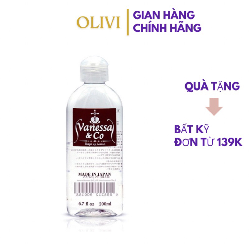 Gel bôi trơn Vanessa & Co gốc nước an toàn lọ 200ml hàng Nhật Bản ...