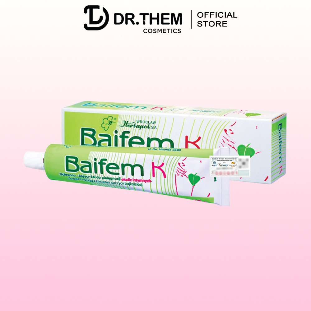 Baifem K Gel Hoàng cầm Bảo Vệ Dịu Nhẹ 15g - Herbapol Wroclaw- Dr Thêm ...
