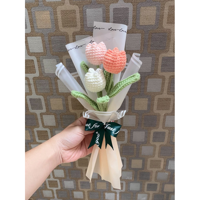 Hoa tulip len | Shopee Việt Nam