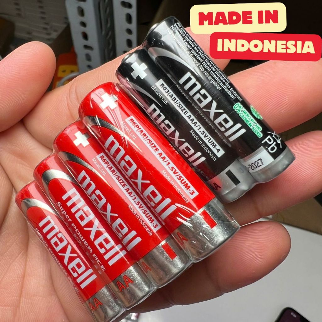 Pin AA và AAA maxell 1.5V sử dụng bền bỉ hộp lớn 40 viên | Shopee Việt Nam