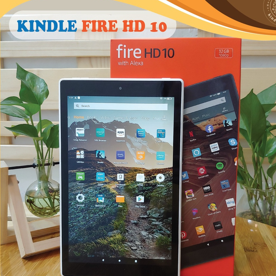 Máy tính bảng Kindle Fire HD 10 (Fire HD10) 7th, 9th, 11th RAM 2-4GB ...