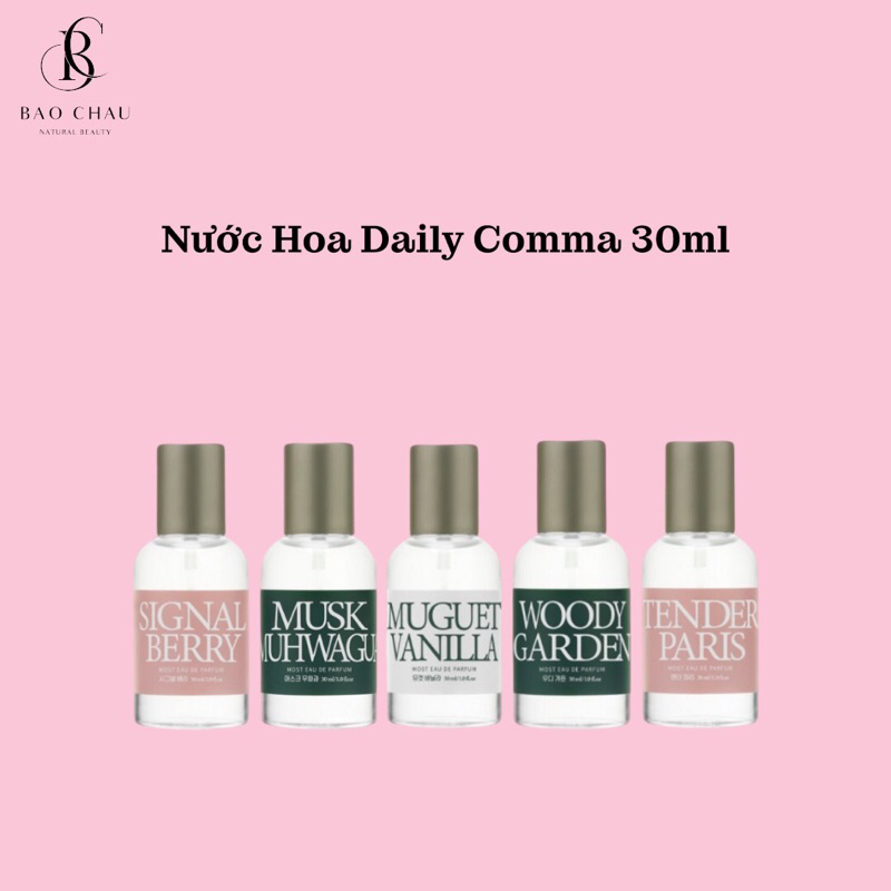 Nước Hoa DAILY COMMA Most Eau Parfum 30ml | Shopee Việt Nam