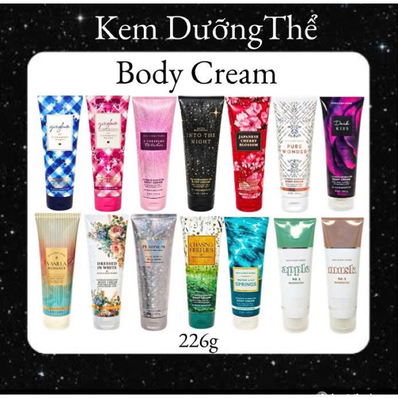 Kem Dưỡng Thể Toàn Thân Bath And Body Work Cream Mini 70g | Shopee Việt Nam