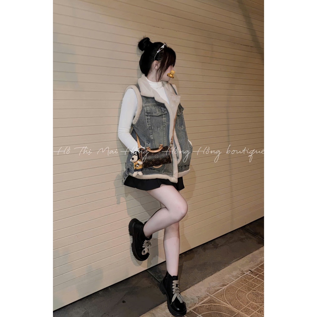 Áo khoác GHILE bò lông toàn thân hàng Qccc bao chất đẹp dày dặn cho Nữ - Women | Shopee Việt Nam