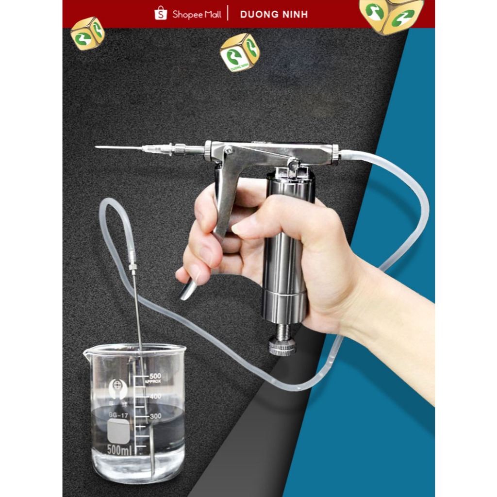 Xi lanh tiêm tự động - Xilanh thú y, Xi lanh tự động Dương ninh MEZ 2ml tiêm gia xúc gia cầm ...