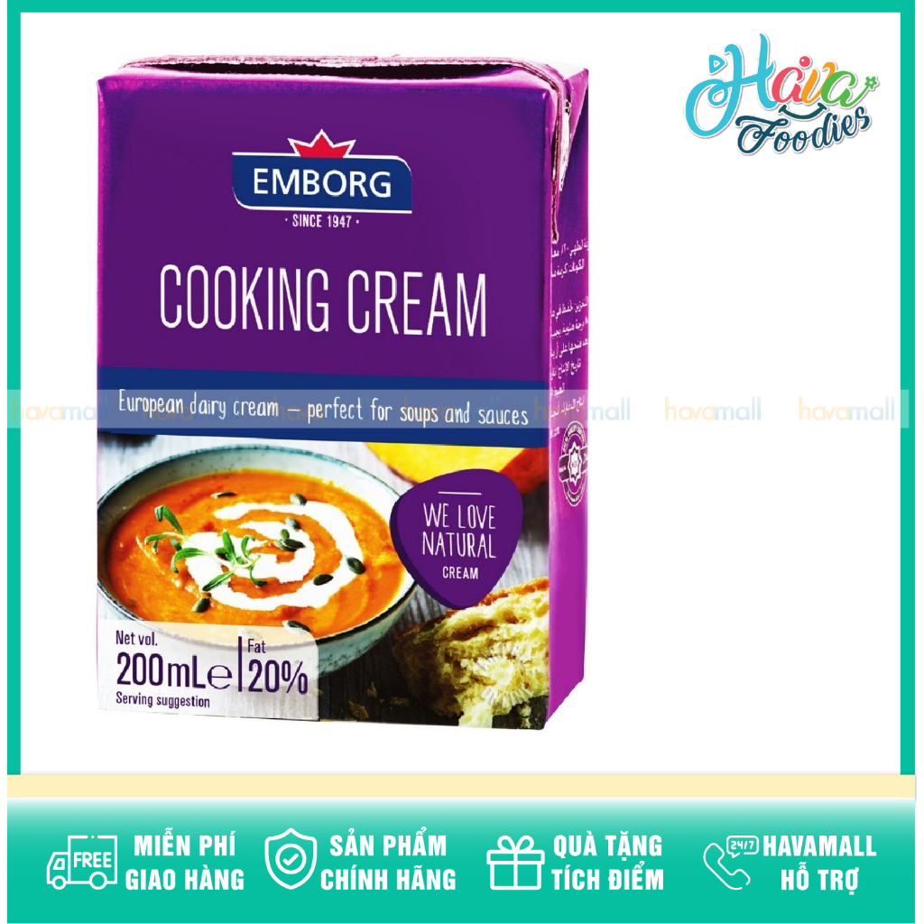 Kem Sữa Chế Biến – Cooking Cream Elle & Vire 200ml | Shopee Việt Nam