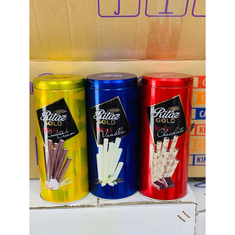 Bánh Quế RITAZ GOLD 80G - Hộp Thiếc | Shopee Việt Nam