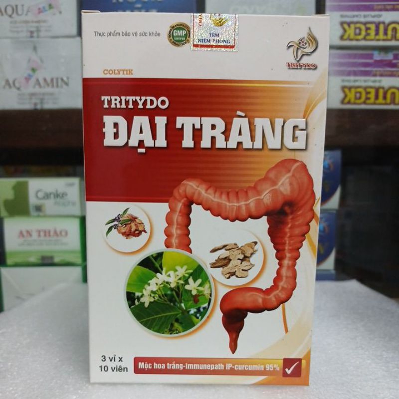 Đại Tràng Tritydo hộp 30 viên hỗ trợ ổn định tiêu hóa, đường ruột khỏe ...