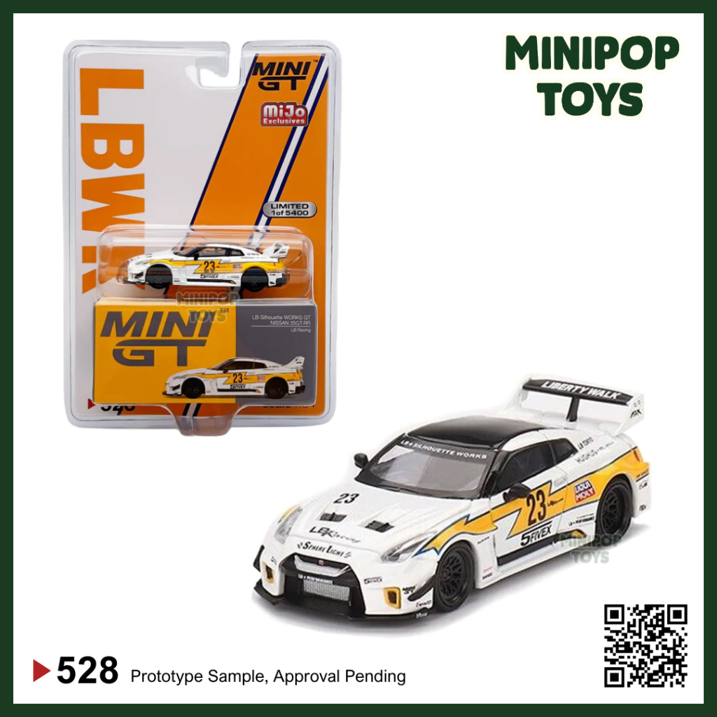 Xe mô hình chính hãng MiniGT 528 Bản Card - NISSAN LB-Silhouette WORKS ...