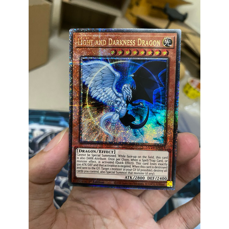 Thẻ bài Light and Darkness Dragon - MP24-EN024 - Quarter Century Secret Rare - [UK] | Shopee ...