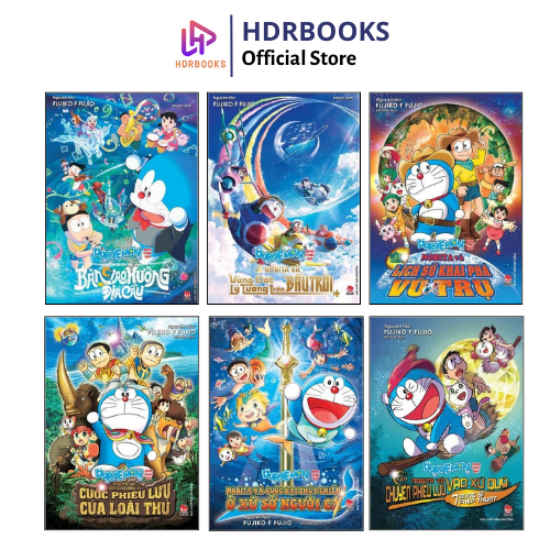 Truyện Tranh - Doraemon Full Màu Movie Story - Nobita Và Thế Giới Trong ...