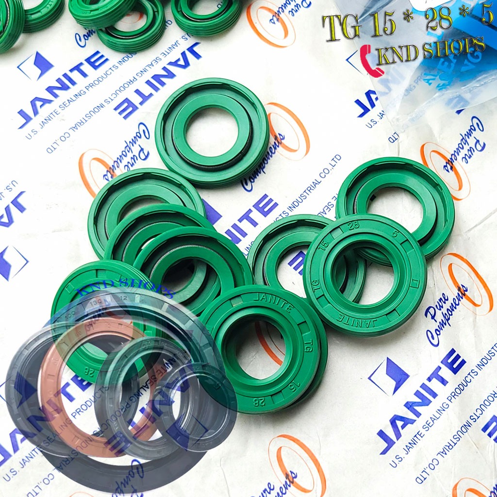Phớt chặn dầu SOG VB/VC 15*28*3 | Janite TG 15*28*5 (6) | SVKS 15*28*7 ...