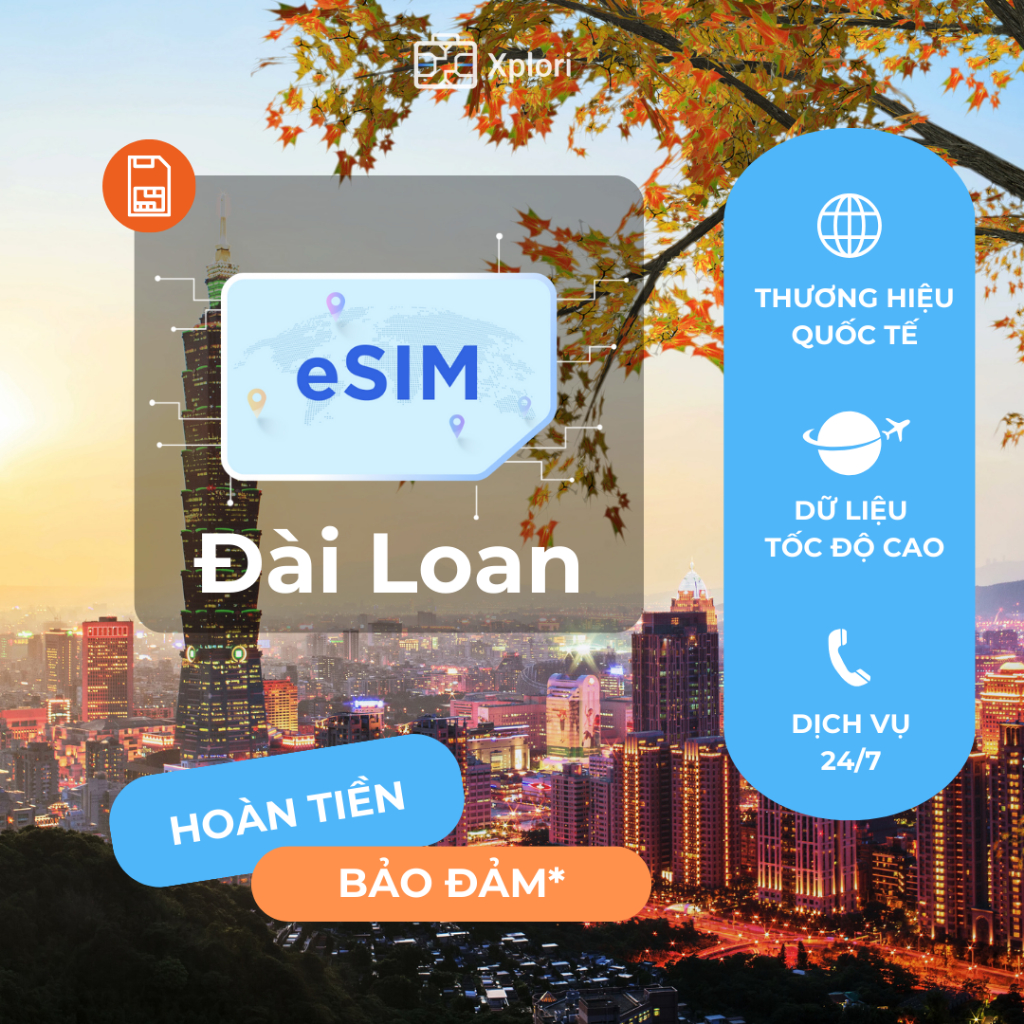 [ESIM] SIM DU LỊCH ĐÀI LOAN 4G TỐC ĐỘ CAO KHÔNG GIỚI HẠN TUỲ CHỌN SỐ ...