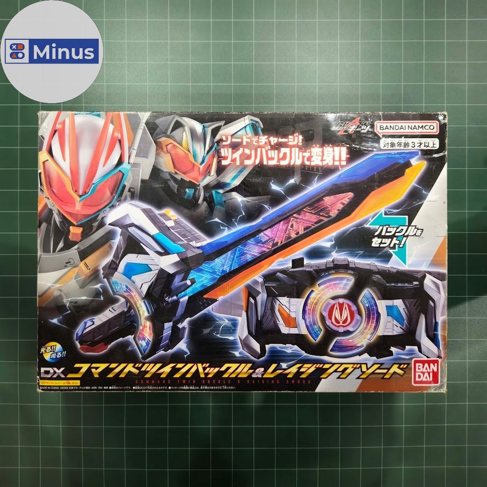 [Có Sẵn] Đồ Chơi Kamen Rider Geats | Dx Command Twin Buckle & Raising ...