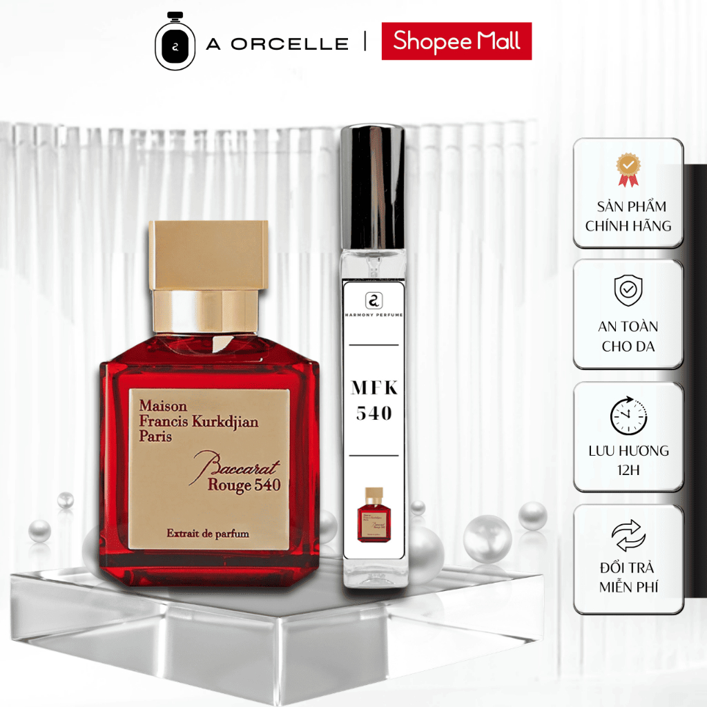 (Auth) Nước Hoa Chính Hãng M.F.K Ba.cca.rat R0uge.540.Extrait De Parfum ...