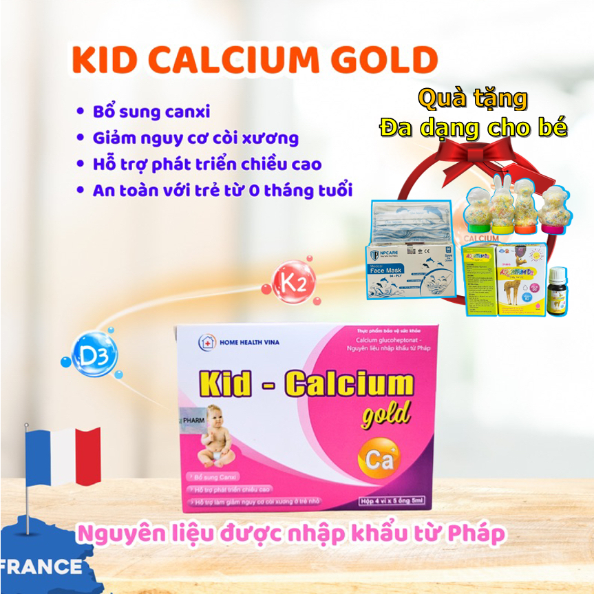 KID CALCIUM GOLD - dùng được cho trẻ sơ sinh | Shopee Việt Nam