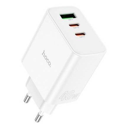 Củ Sạc Nhanh PD 40W USBC Chính Hãng Hoco C126 2 Cổng Type C 20W+USB 3.0 ...