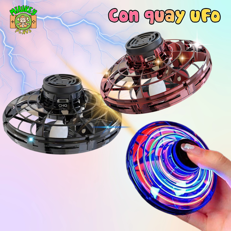 Đồ Chơi Con Quay UFO Mini Magic Boomerang Flynova Pro Phát Sáng Cho Bé ...