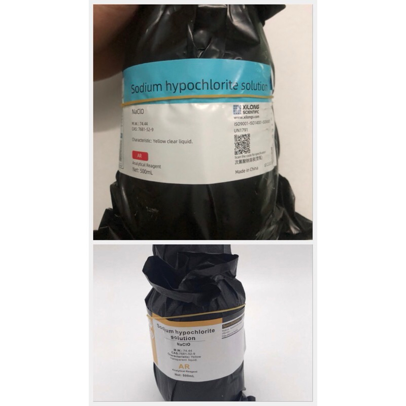 Sodium hypochlorite, NaCLO, javel tinh khiết 500ml | Shopee Việt Nam