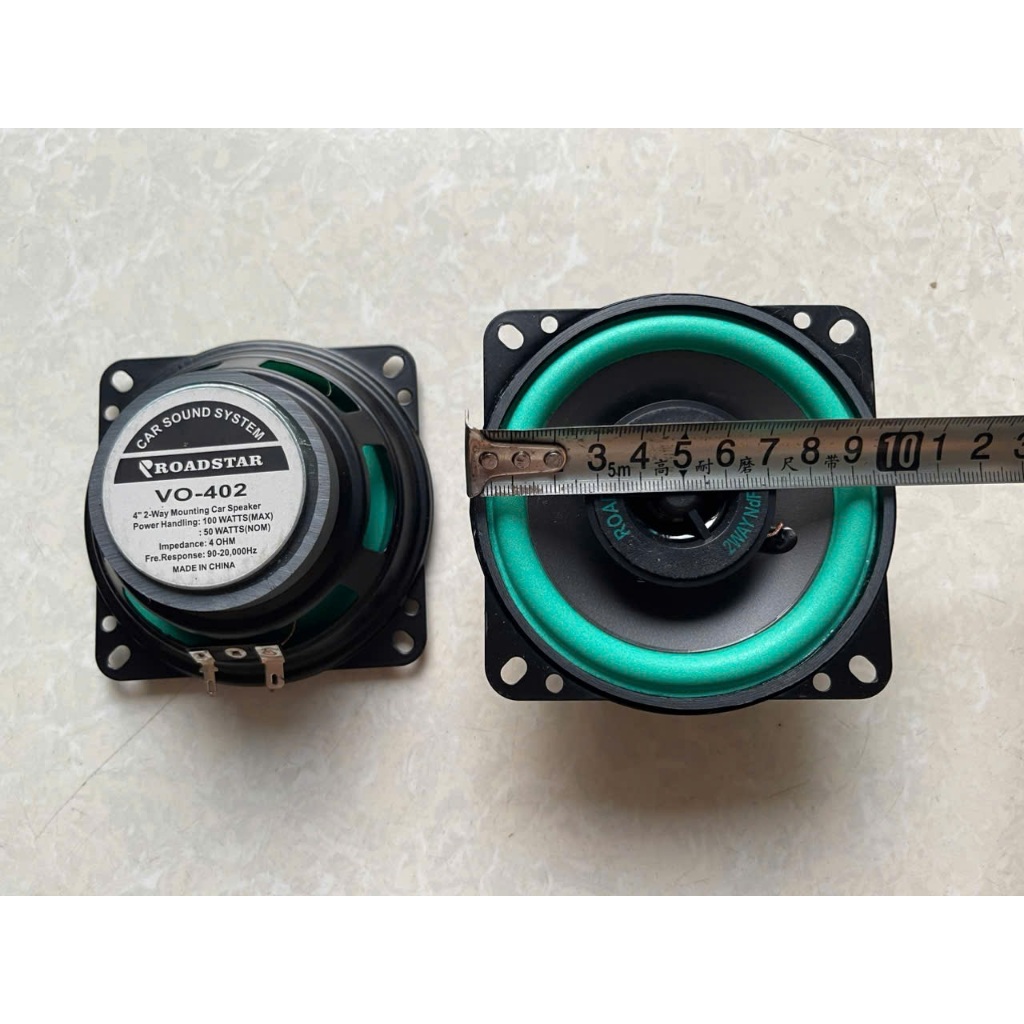 loa ô tô , loa 4 inch đường kính 10cm dành cho các loại xe cỡ nhỏ có thể độ chế DIY-giá 2 loa ...