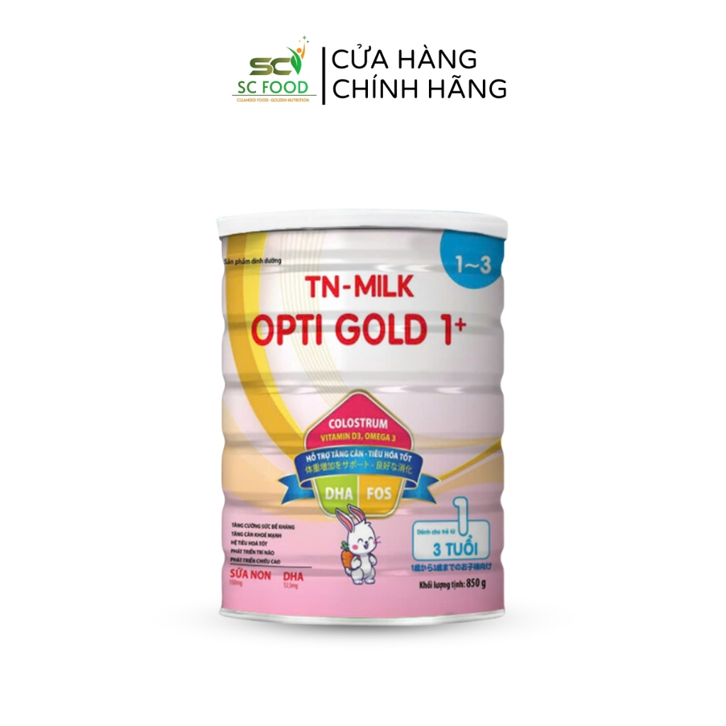 Sữa Bột OPTI GOLD 1+ TN-MILK Hỗ Trợ Tăng Cân, Bé Tiêu Hóa Tốt Dành cho ...