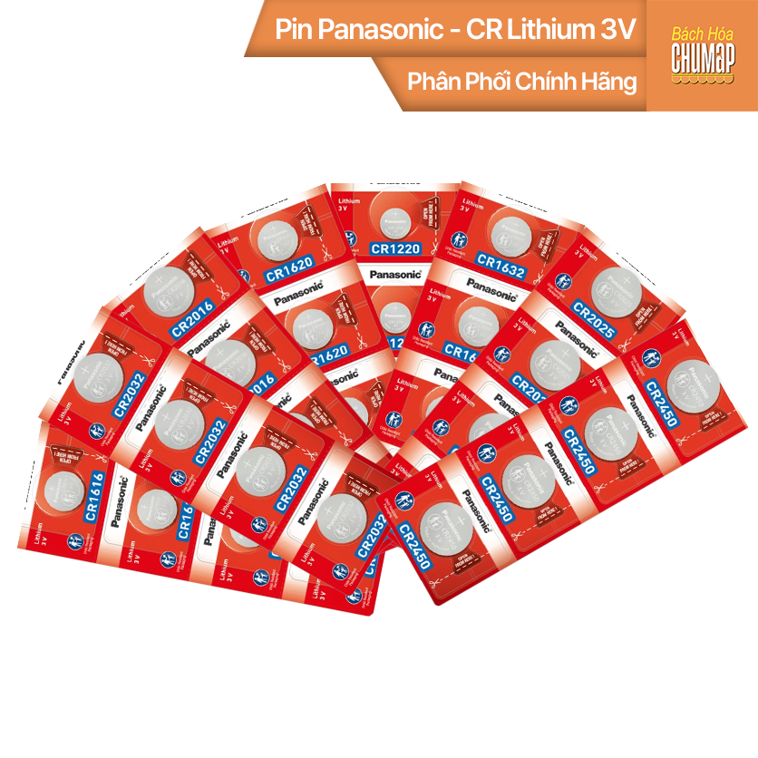 Pin Panasonic CR2032/2025/2016/1632/1616/1620/1220/1216/2450 - Chính ...