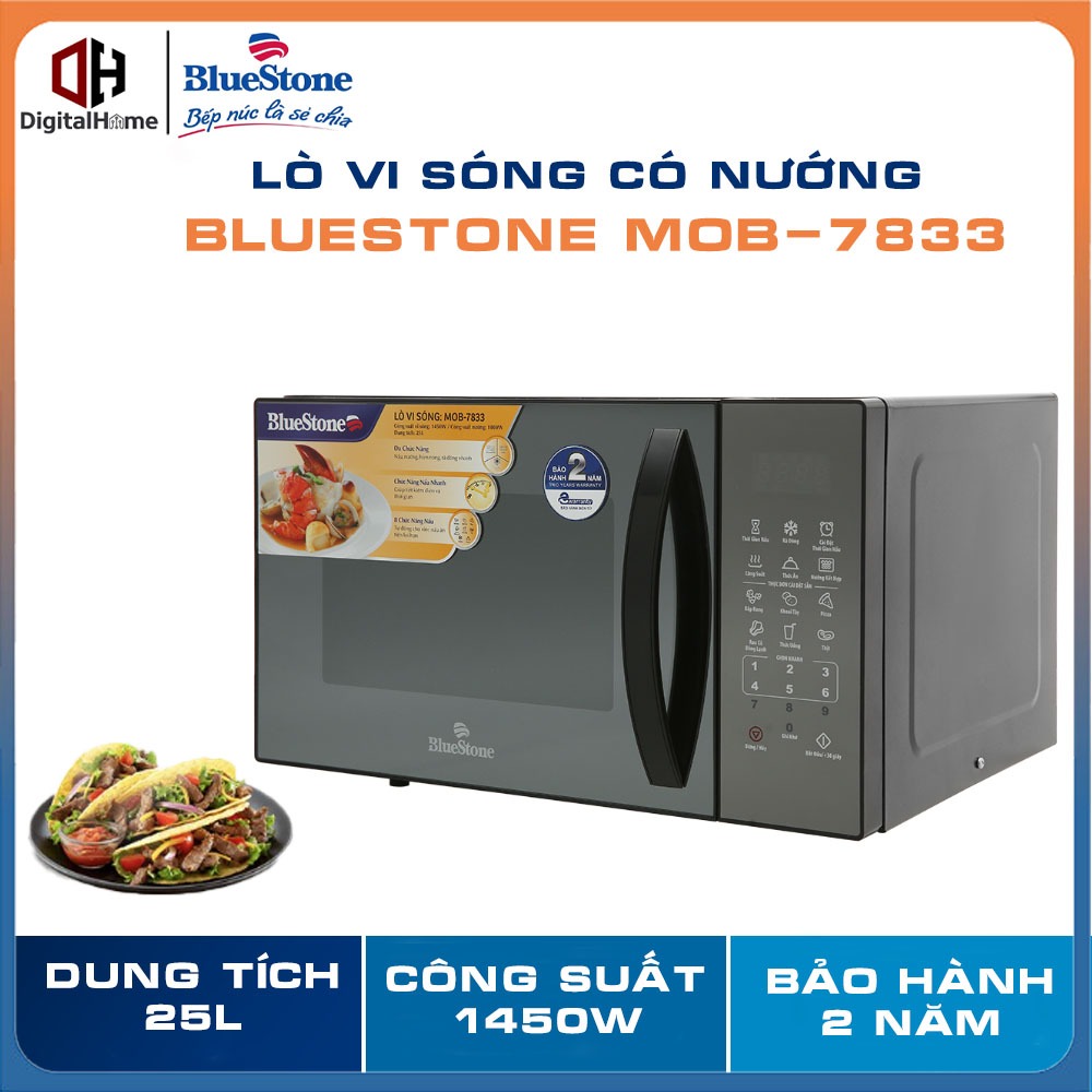 Lò vi sóng BlueStone MOB-7833, Dung Tích 25L, Bảo Hành Chính Hãng 2 Năm | Shopee Việt Nam