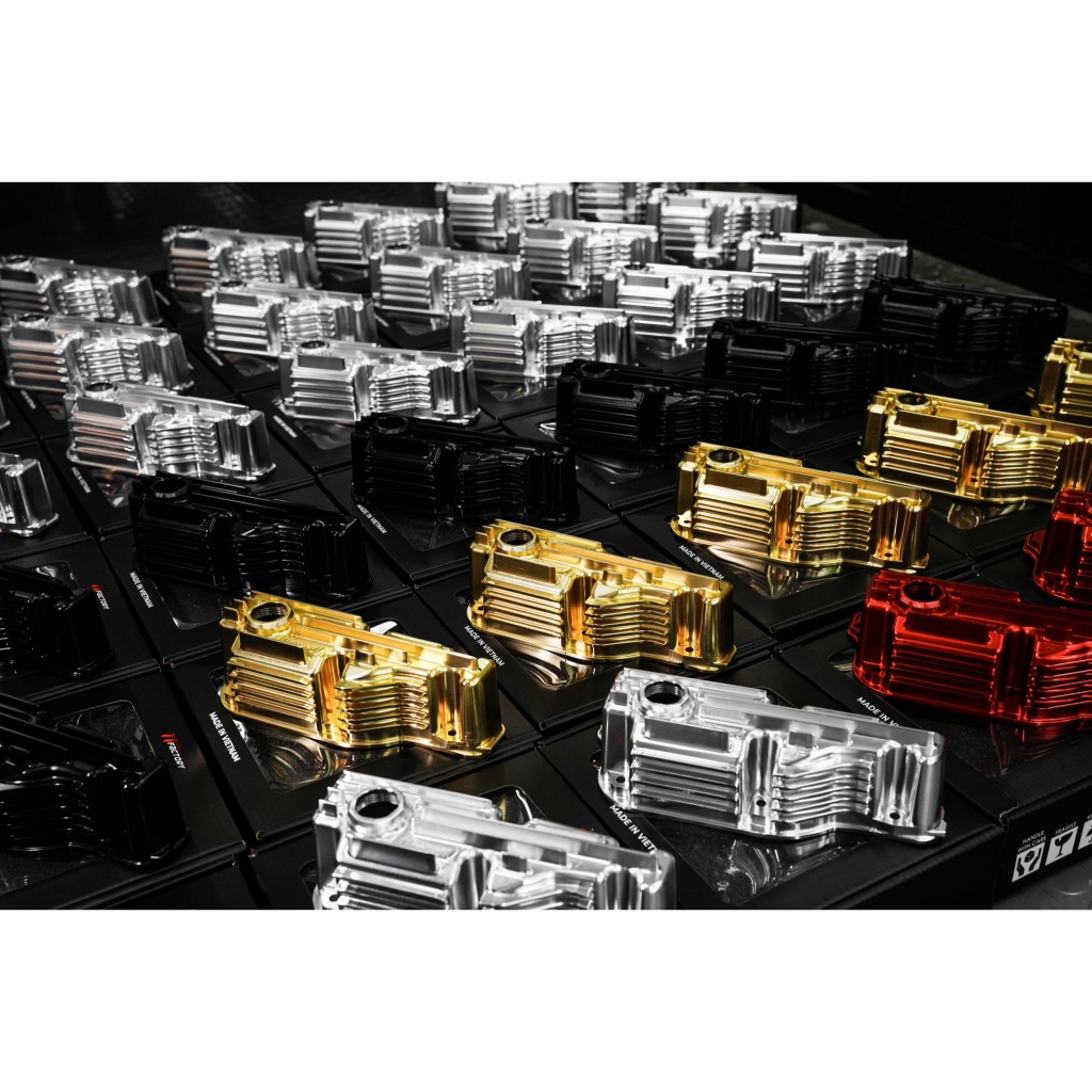 két nhớt nhôm cnc - HT factory - Vespa | Shopee Việt Nam