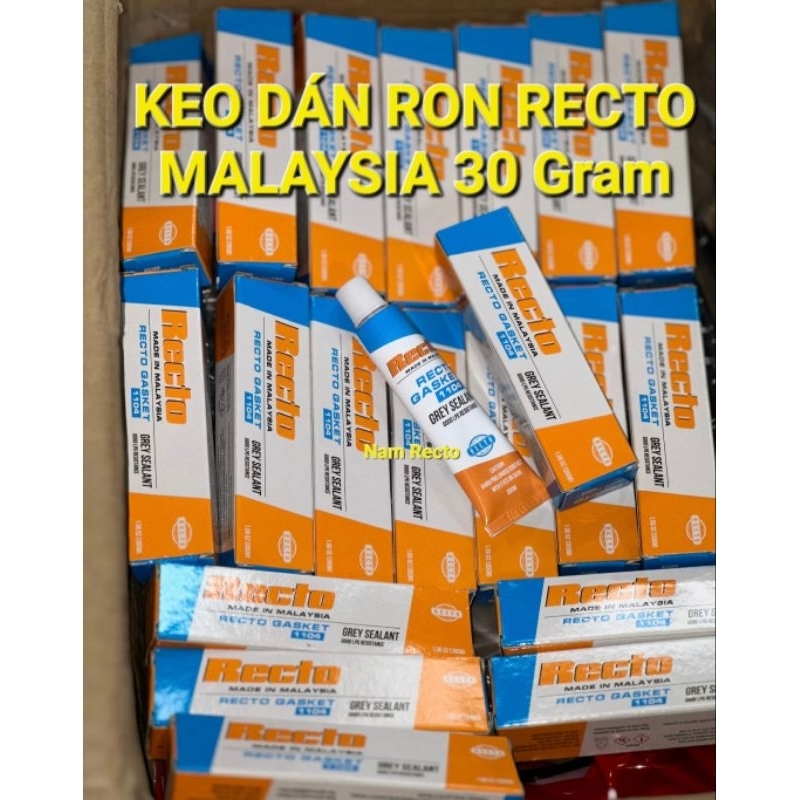 Keo Dán Ron RECTO chai 30 Gram GASKET - Made in Malaysia ++++ | Shopee ...