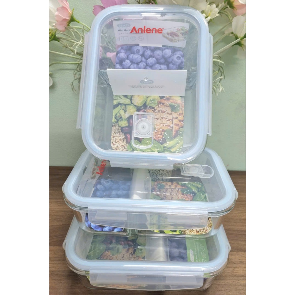 Hộp Thủy Tinh Inochi 2 ngăn 1.520ml--- | Shopee Việt Nam