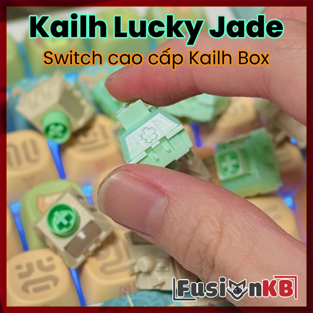 Lucky Jade Switch | Kailh Box switch | Linear Switch | Switch sưu tầm ...