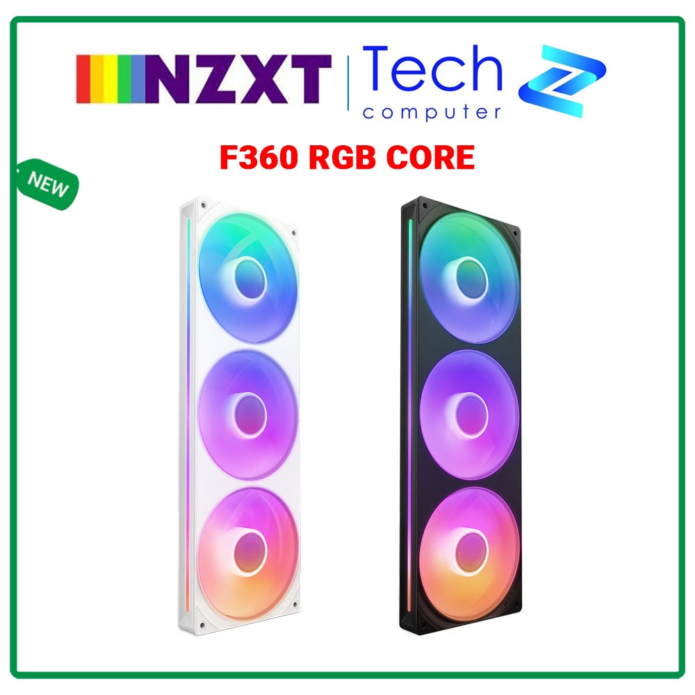 Fan NZXT F360 RGB Core (Đen/Trắng) | Shopee Việt Nam