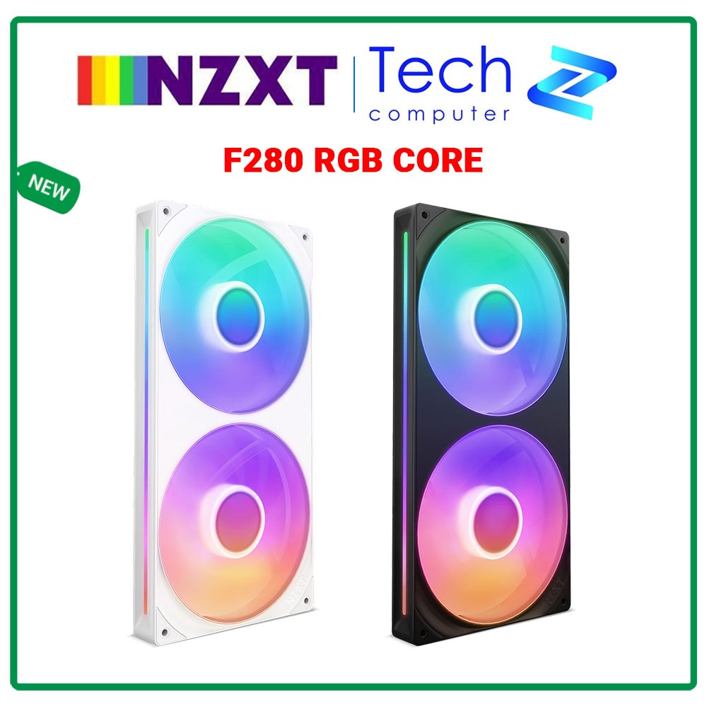 Fan NZXT F280 RGB Core (Đen/Trắng) | Shopee Việt Nam