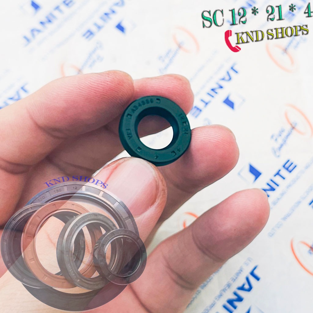 Phốt (phớt) cần số YAZ YEI TC 12*21*4 | SC 12x21 (12*21*4) cho phụ tùng ...