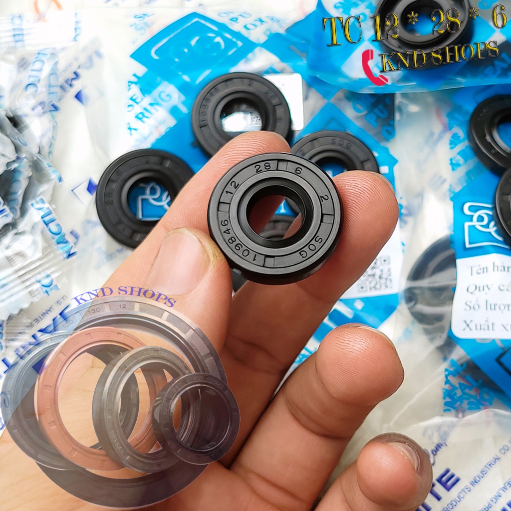 Phốt dầu SOG VC 12*28*3 | SOG TC 12*28*6(8) | NOK TC/ Janite TG 12*28*7 ...