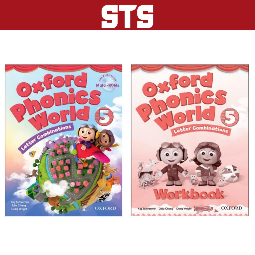 Sách - Oxford Phonics World 5 - bộ 2 cuốn | Shopee Việt Nam