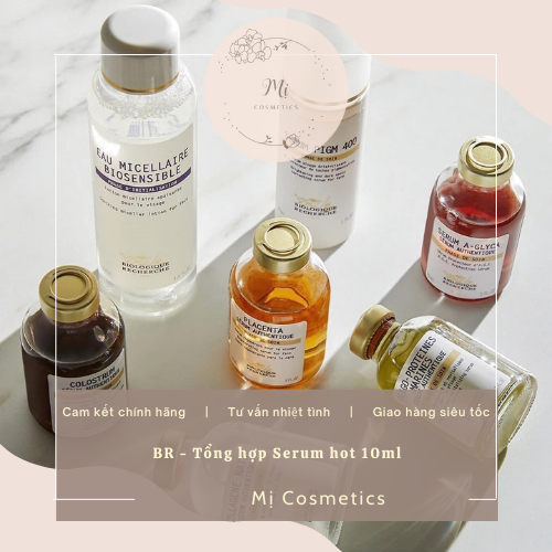 [Chính Hãng] Tổng hợp serum cao cấp 10ml: Iribiol, Iso Placenta, Elastine, PIGM 400, Collagene ...