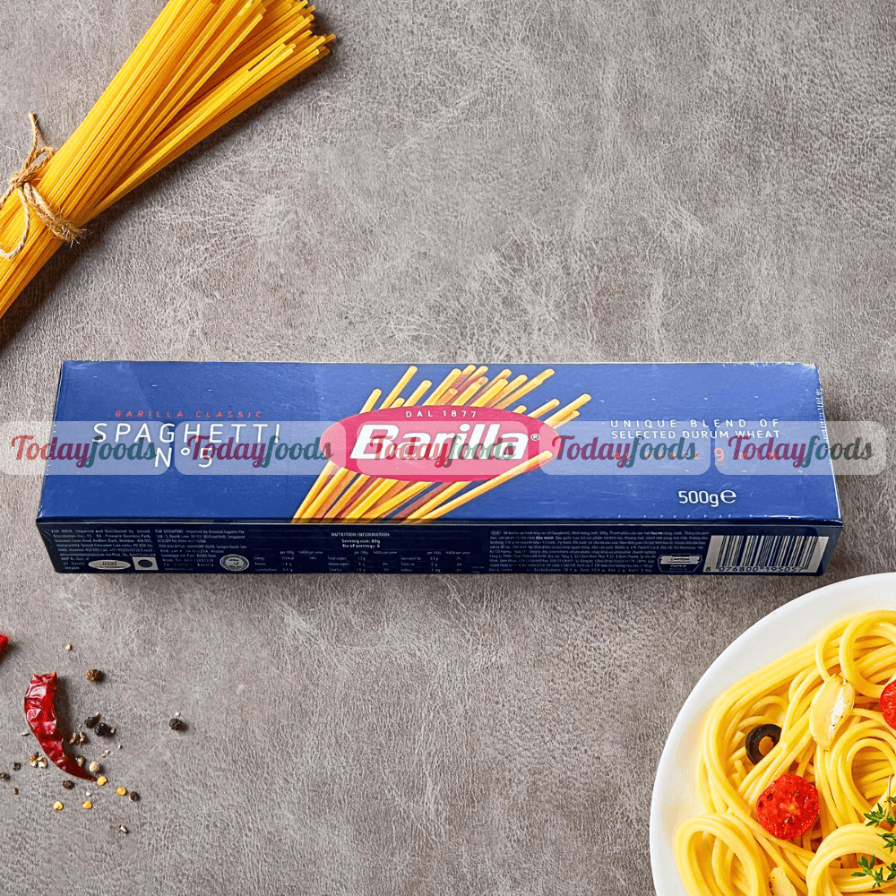 Mì Spaghetti Số 5 Barilla 500G – Chuẩn Hương Vị Ý | Shopee Việt Nam