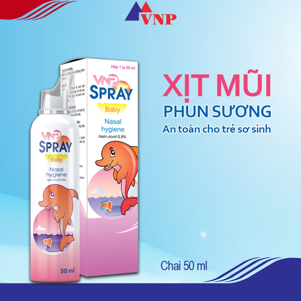 (CHÍNH HÃNG) Dung dịch muối biển VNP Spray Baby | Shopee Việt Nam