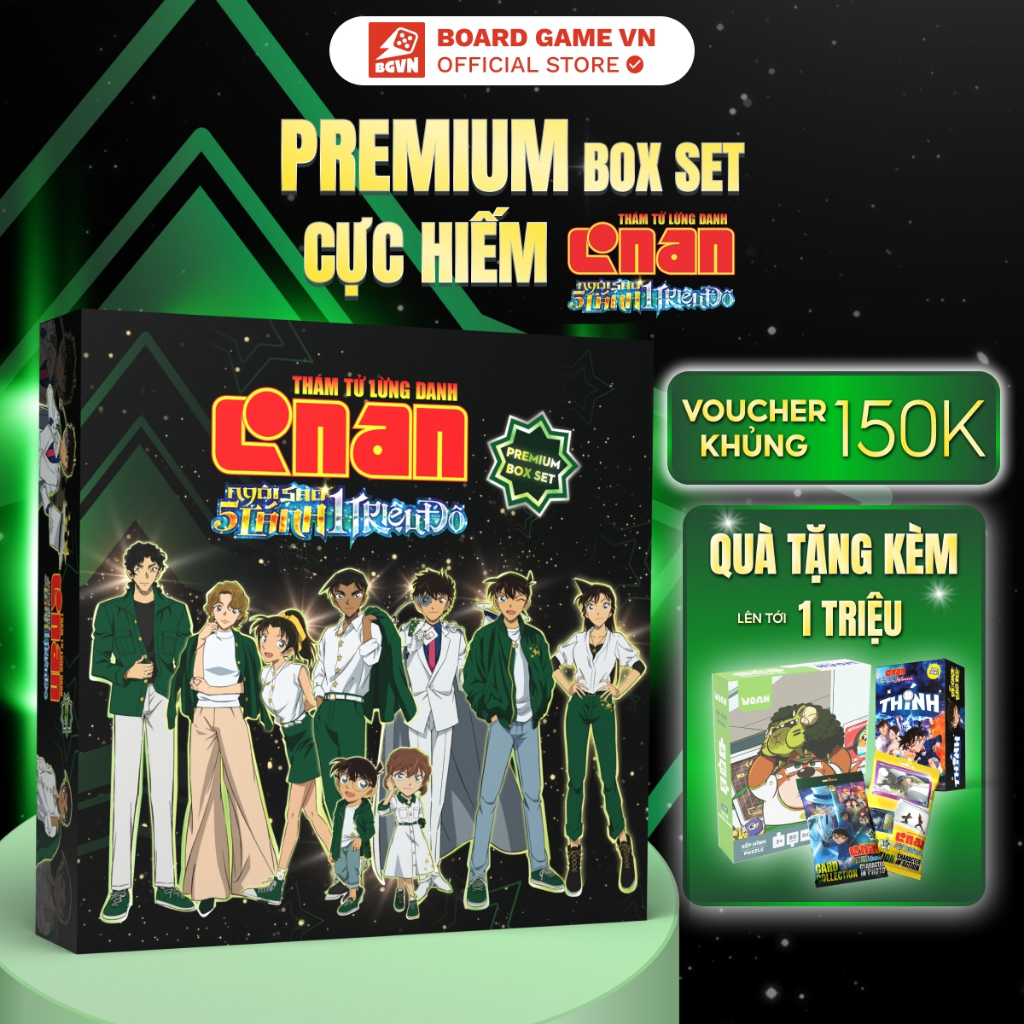 [Full Box] Premium Box Set | Hộp Quà Đặc Biệt | Thám Tử Lừng Danh Conan ...