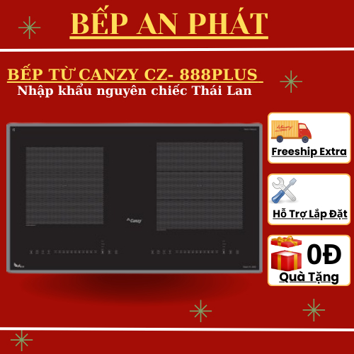 Bếp từ đôi CANZY 888PLUS | Nhập khẩu thái lan | Inverter sôi liu riu ...