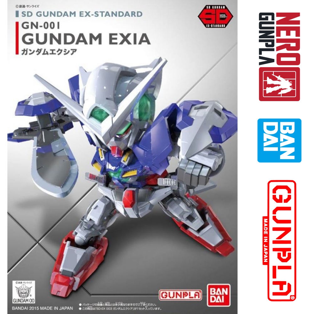 Mô Hình Lắp Ráp Bandai Gunpla SD EX-Standard Exia Gundam | Shopee Việt Nam