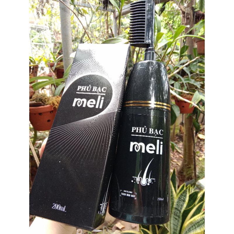 [hàng chính hãng] dầu gội phủ bạc meli Hoàng Hường 200ml | Shopee Việt Nam