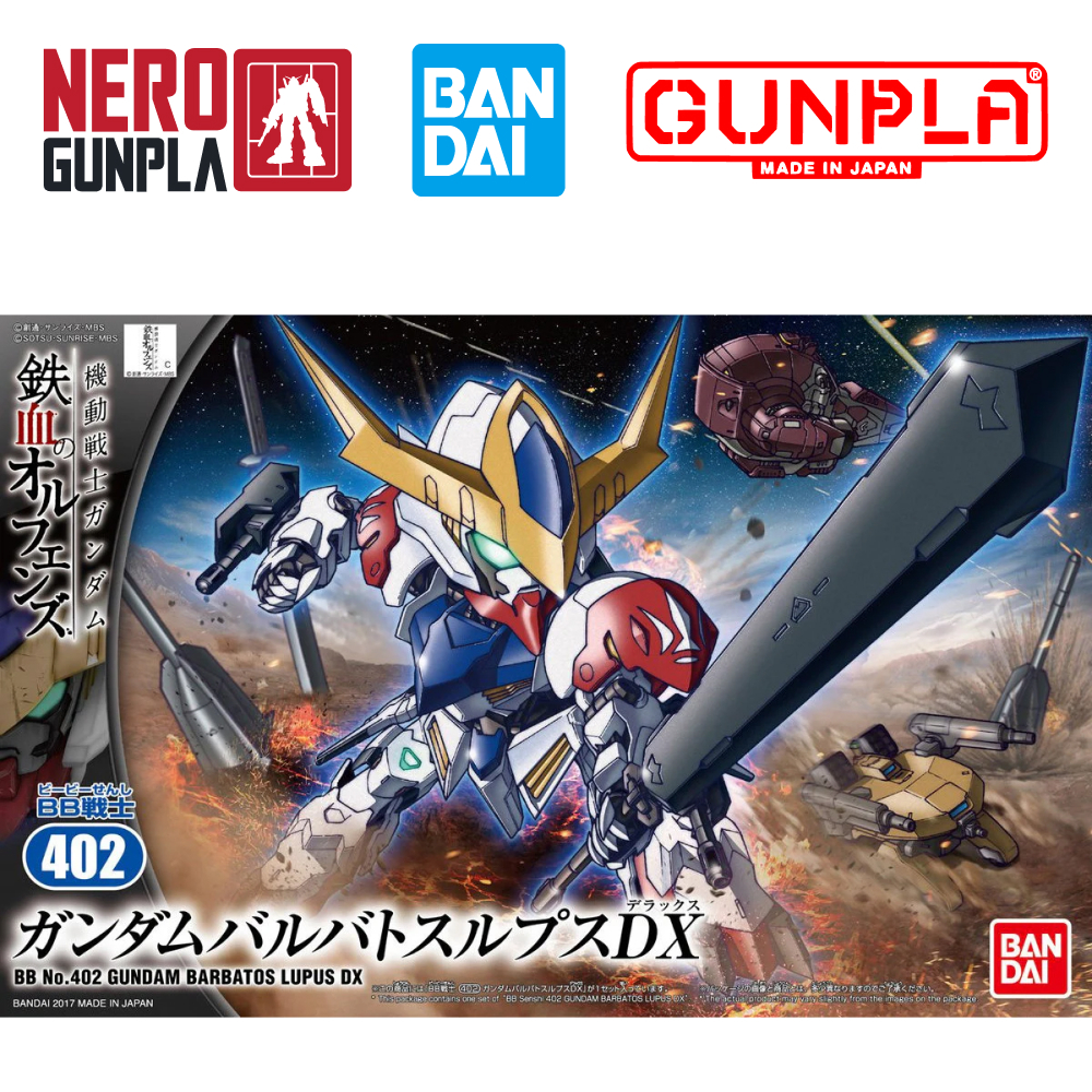 Mô Hình Lắp Ráp Bandai Gunpla SD BB Gundam Barbatos Lupus DX | Shopee ...