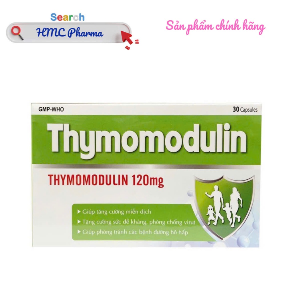 Thymomodulin 120mg - Hỗ Trợ Tăng Cường Khả Năng Miễn Dịch, Tăng Sức Đề ...