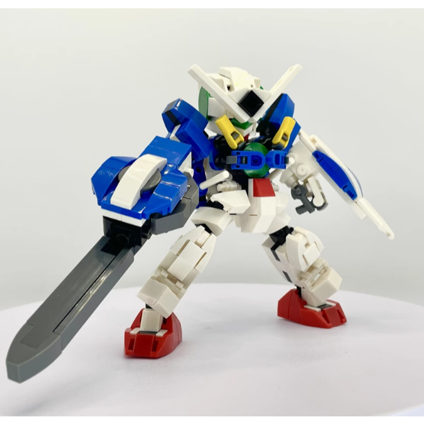 Mô hình lắp ráp kiểu LEGO Robot MOC mini Mech Gundam Exia (297 mảnh ...